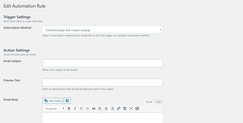 What is an Automation Rule? | Noptin