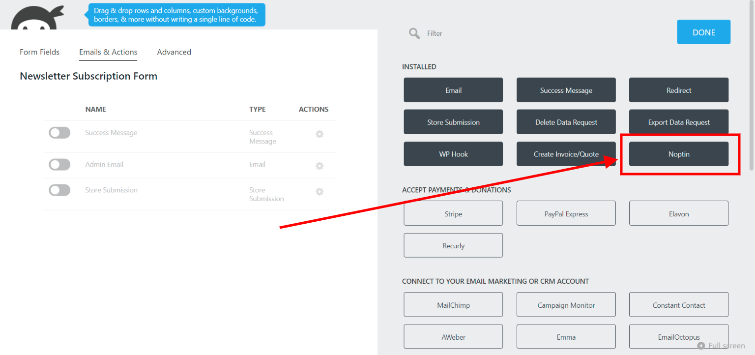 Easily Connect Ninja Forms To Sendgrid In 3 Simple Steps 2023 Update Wordpress Newsletter Plugin