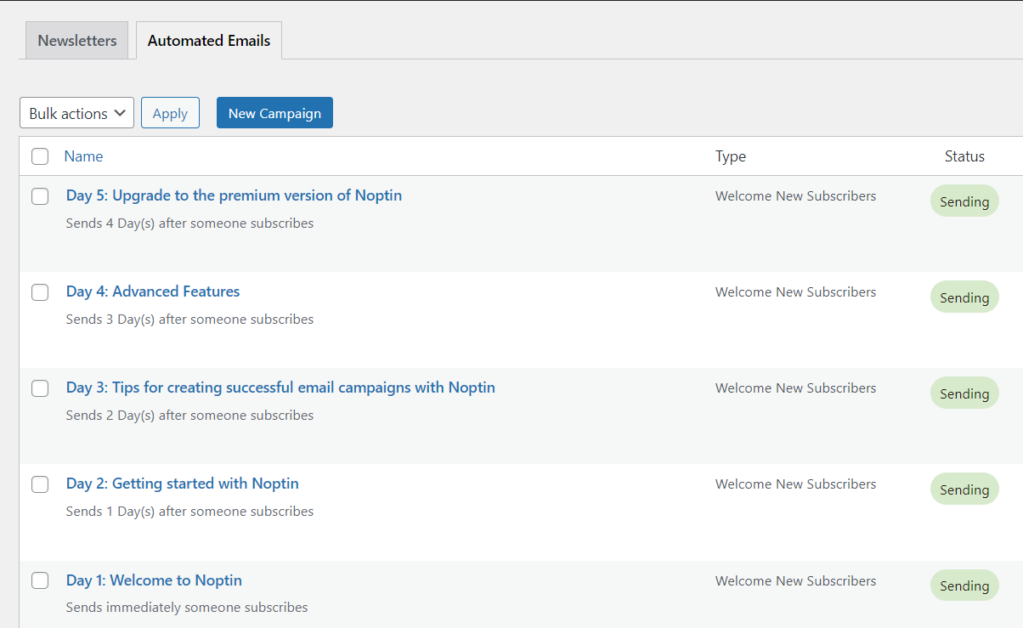 Free WordPress Newsletter Sign Up Plugin | Noptin