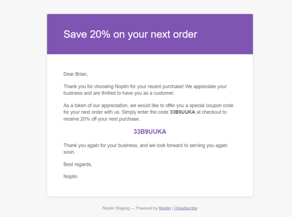 How to send WooCommerce next-order coupon codes (2023 Update)