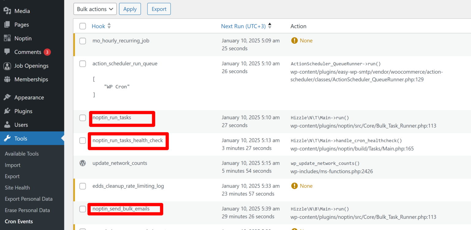 How to Set Up an External CRON Job in WordPress and speed up email sending | Noptin