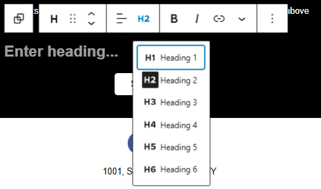 Heading Block | Noptin